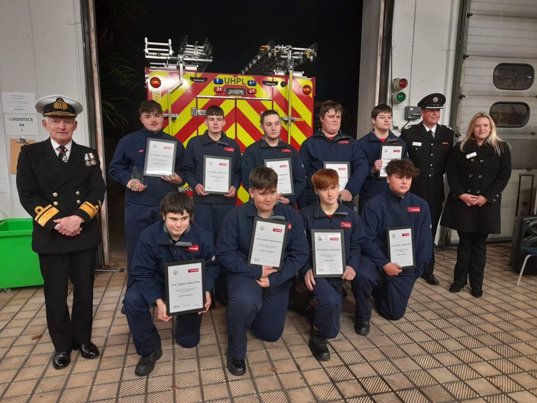 Fire Cadets celebrate success during passing out parades - Hampshire ...