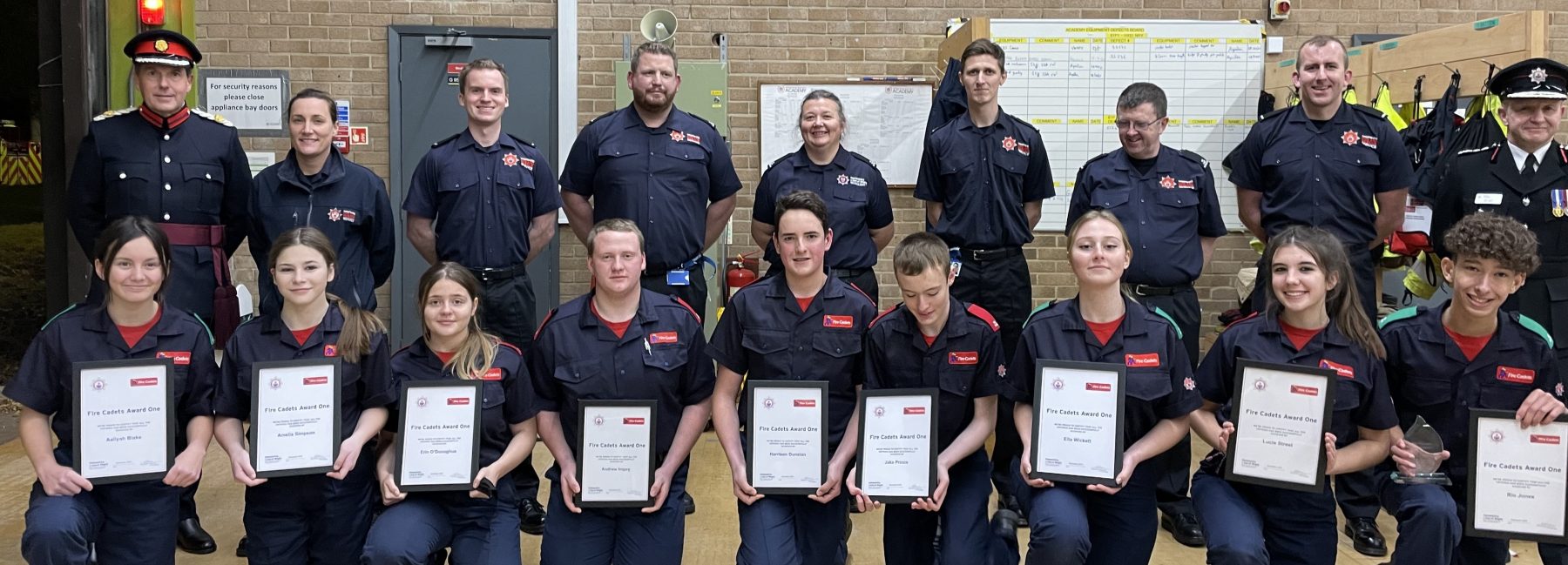 Fire Cadets celebrate success during passing out parades - Hampshire ...