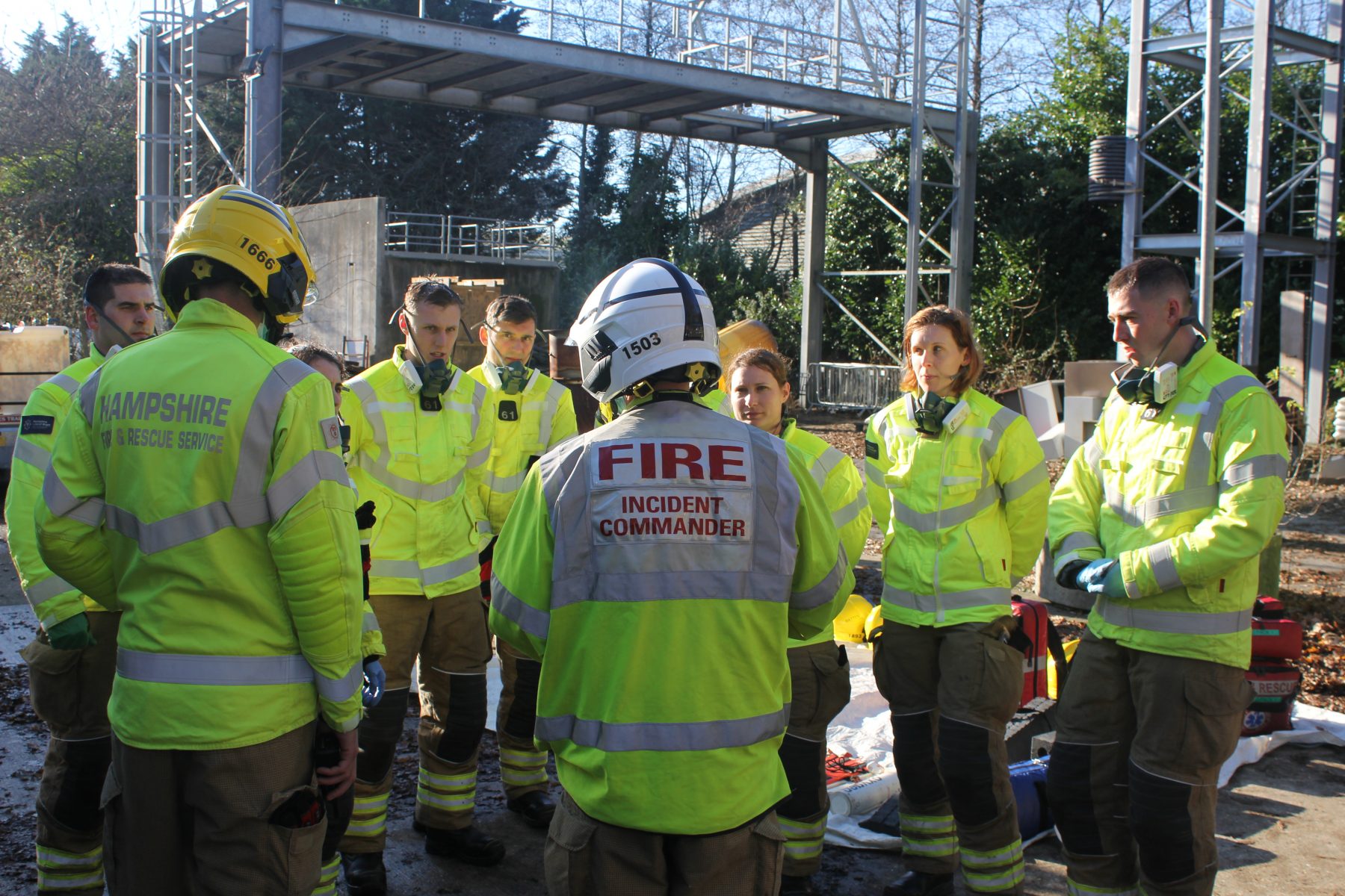 Future firefighters face realistic training scenarios as they prepare ...