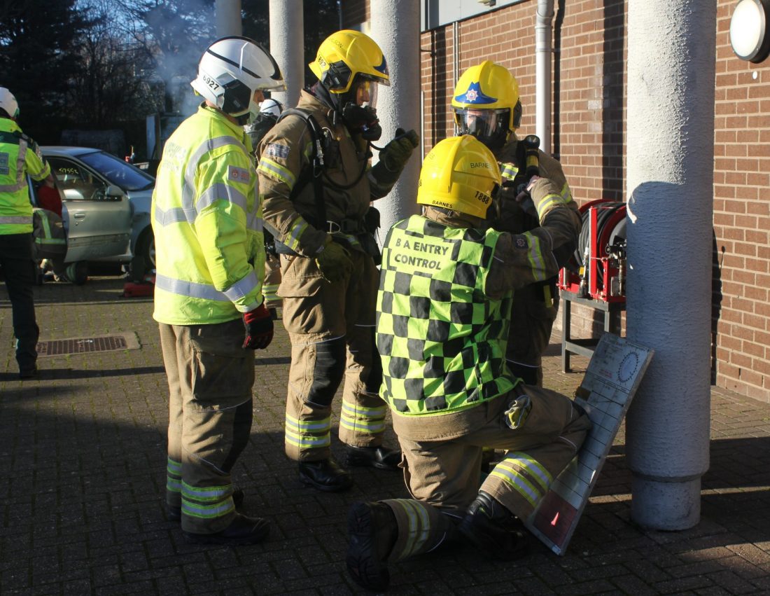 Future firefighters face realistic training scenarios as they prepare ...