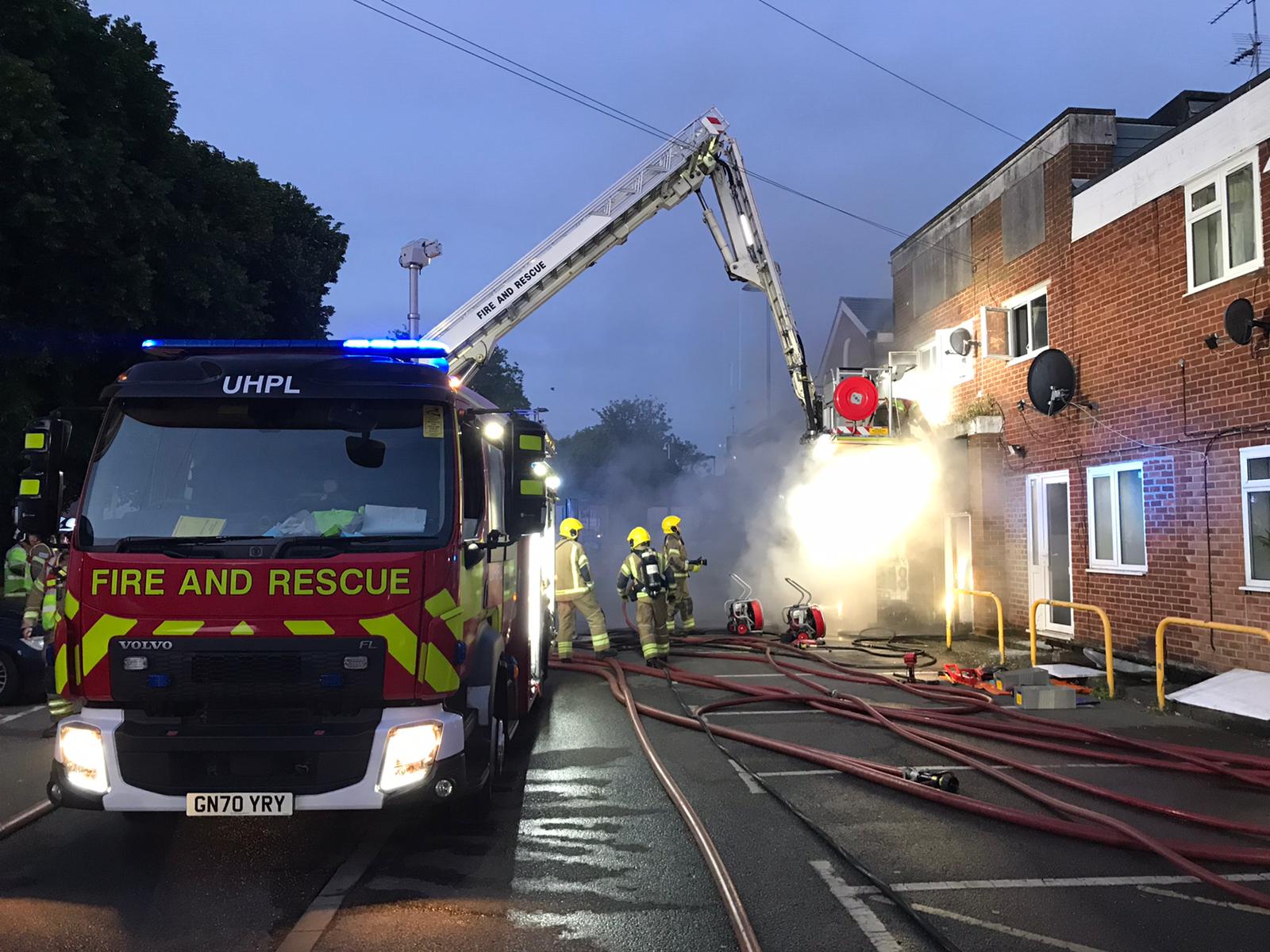 Crews tackle blaze on Ascupart Street, Southampton - Hampshire & Isle ...
