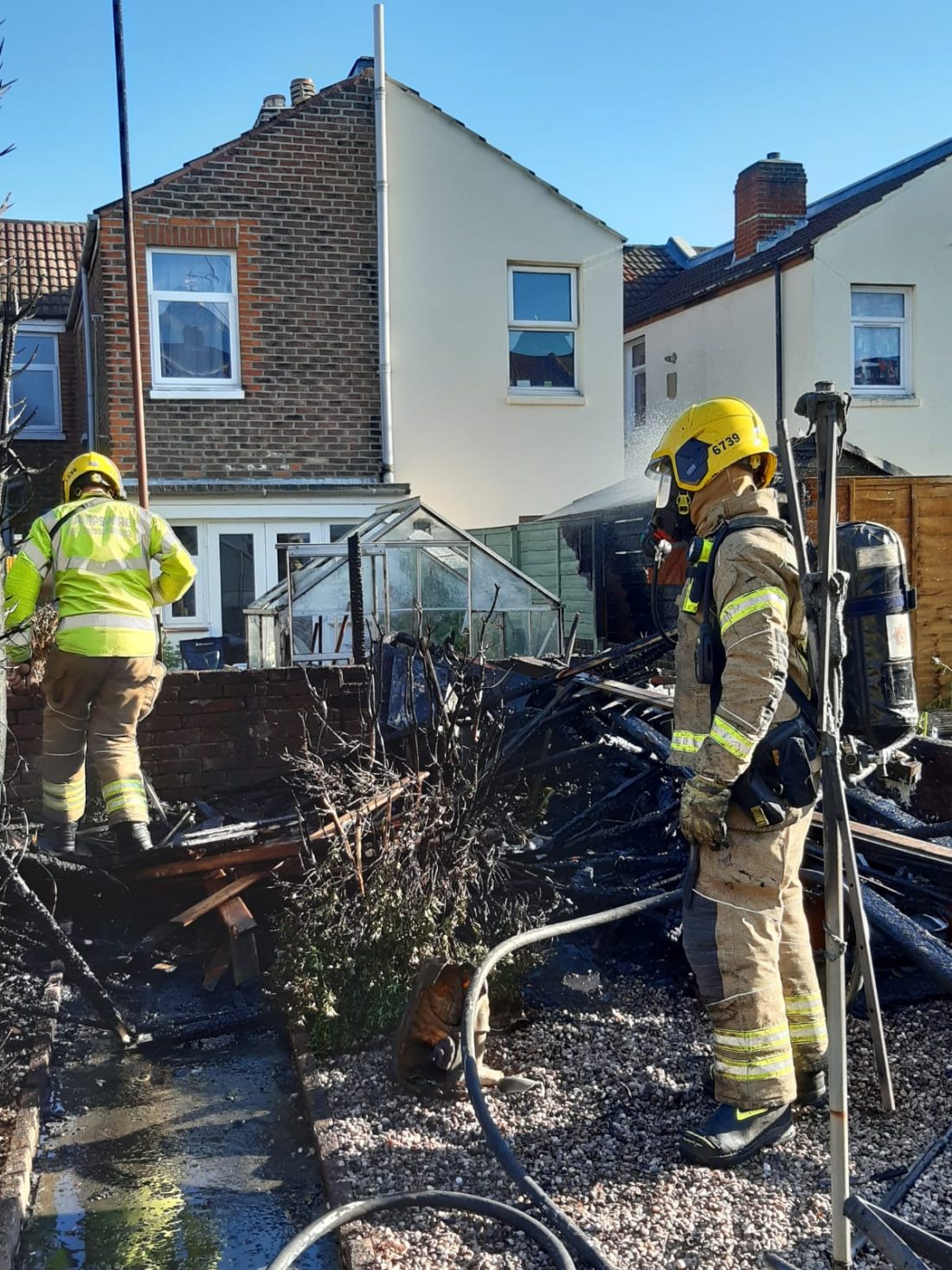 Portsmouth firefighters tackle another fire caused by sunlight ...