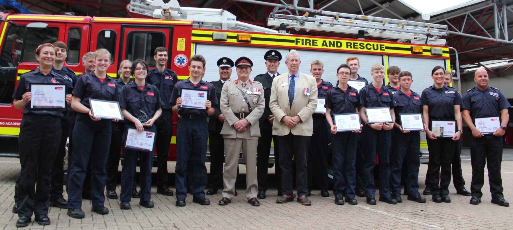 Fire Cadets celebrate success - Hampshire & Isle of Wight Fire & Rescue ...