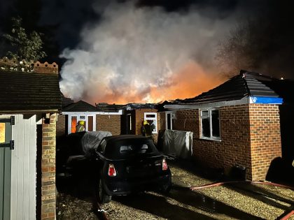 Romsey bungalow destroyed following blaze in the early hours ...