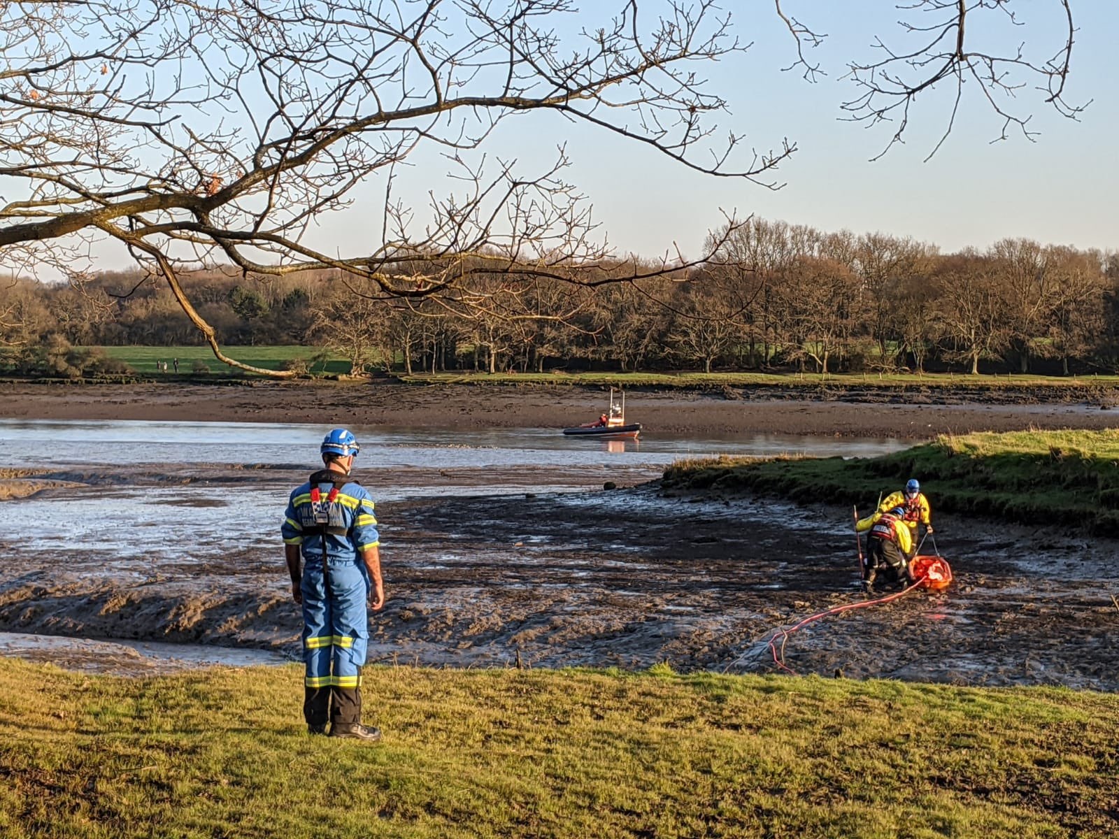 Firefighters urge public to be aware of dangerous mud conditions on our ...
