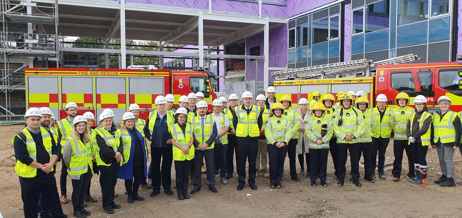 New fire station takes shape with topping out ceremony in Portsmouth ...