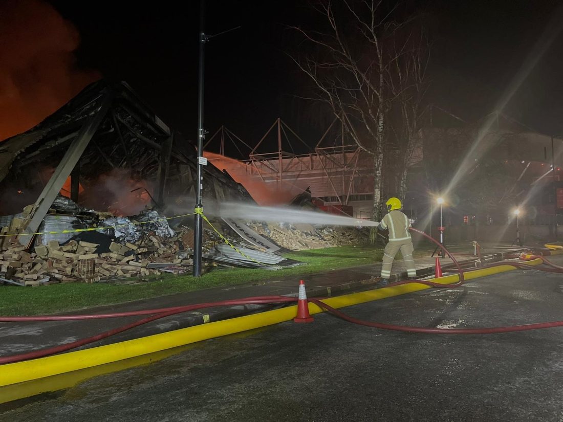 Fire Marine Parade in Southampton - Hampshire & Isle of Wight Fire ...