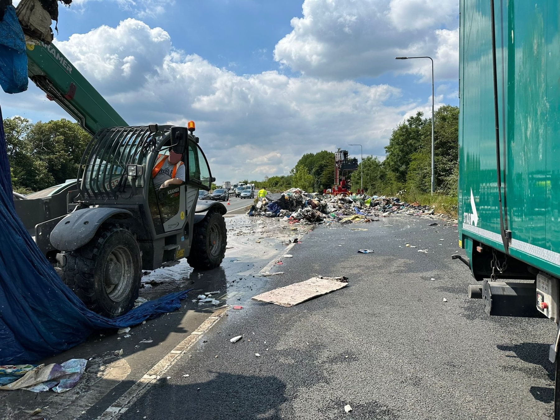 Hampshire and Dorset crews tackle multiple vehicle fires on A31 near ...