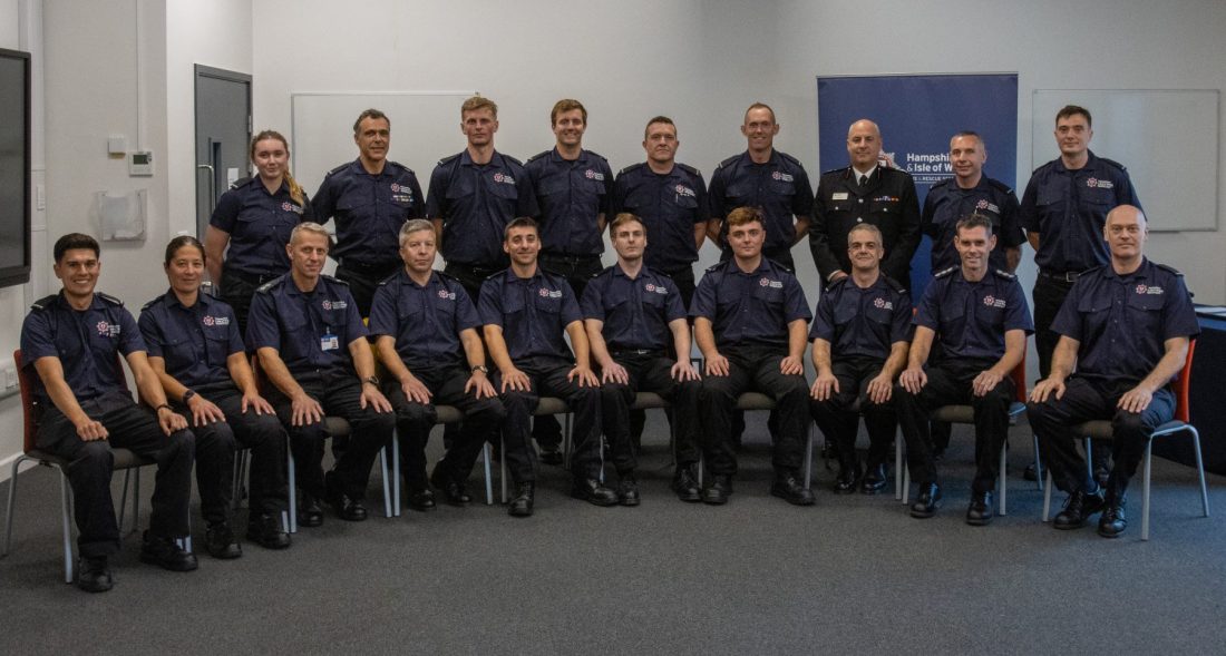 On-call firefighters celebrate completion of initial training ...