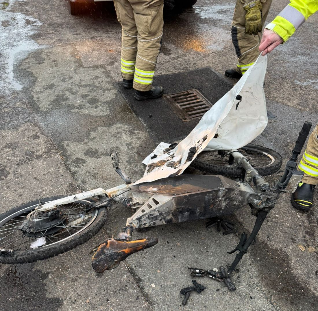 E-bike catches fire whilst charging in Hythe - Hampshire & Isle of ...