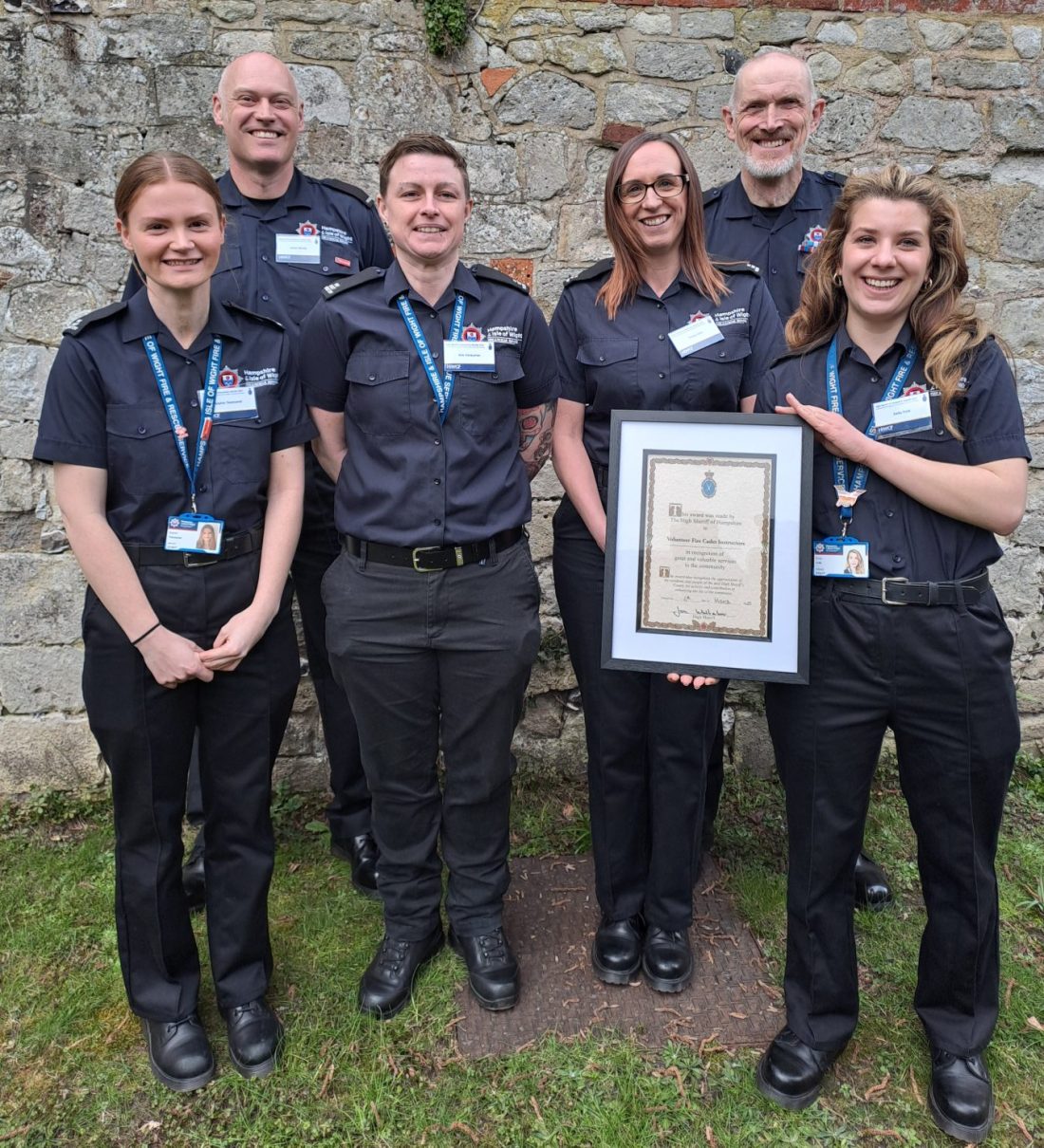 Volunteer Fire Cadet Instructors recognised at High Sheriff of ...