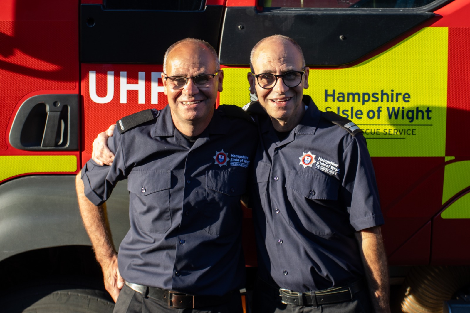 Firefighting twins set to retire after a combined 68 years of on-call ...