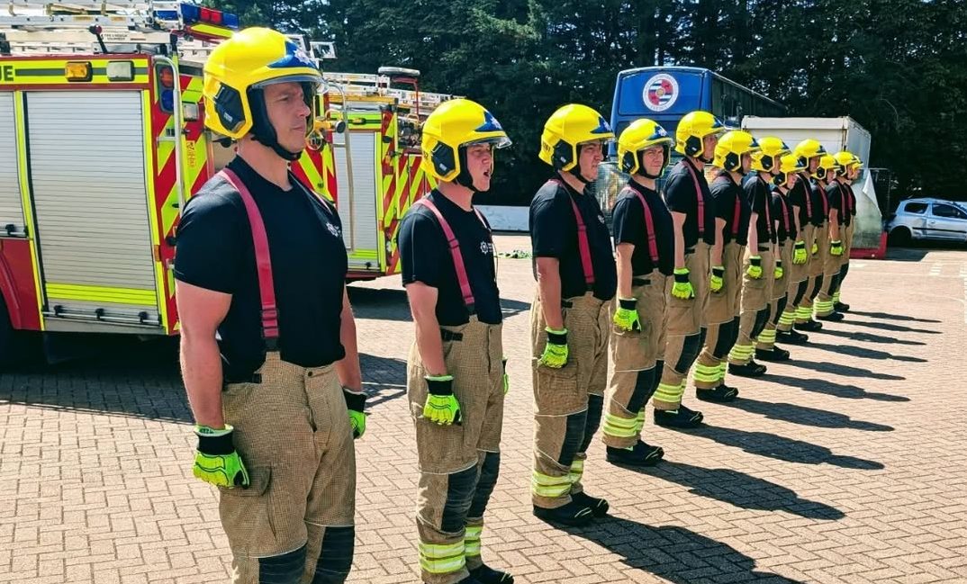 Twelve new on-call recruits complete initial firefighter training ...