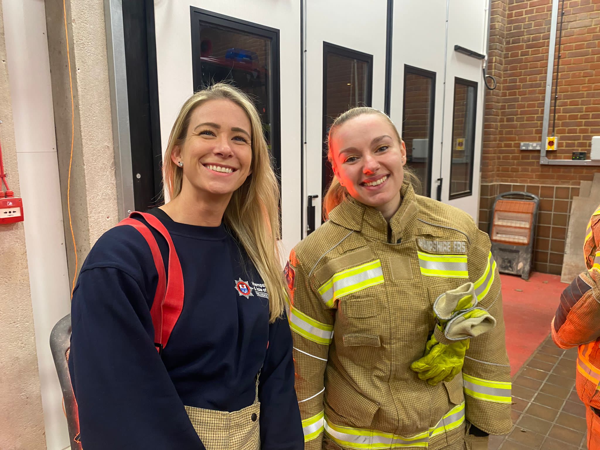 Two Hampshire firefighters face 10-mile fire kit challenge for charity ...