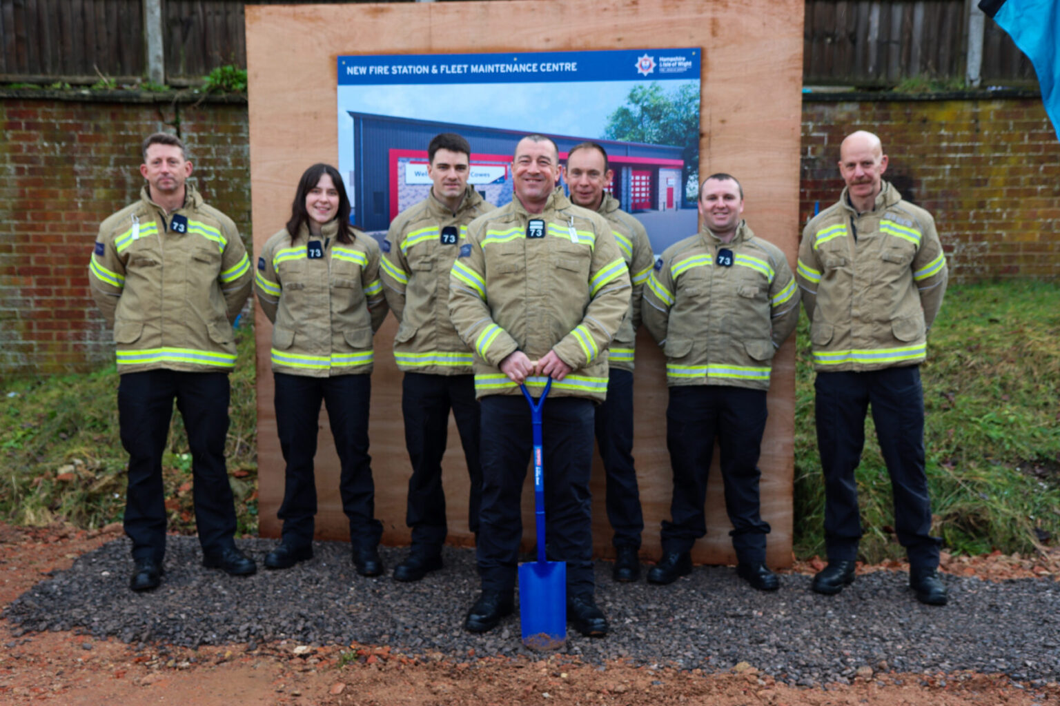 Construction work for new Isle of Wight fire station and fleet centre ...