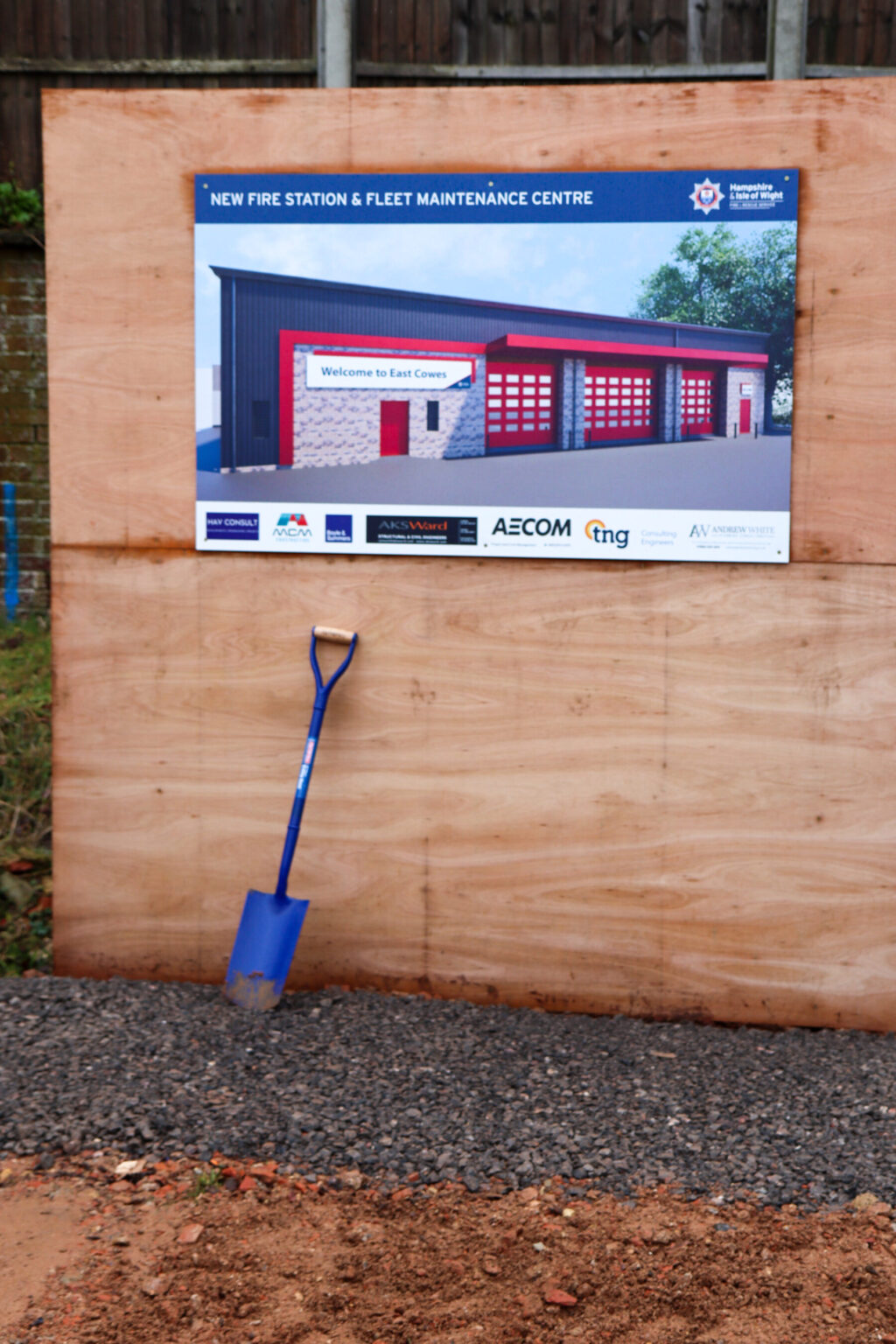 Construction work for new Isle of Wight fire station and fleet centre ...