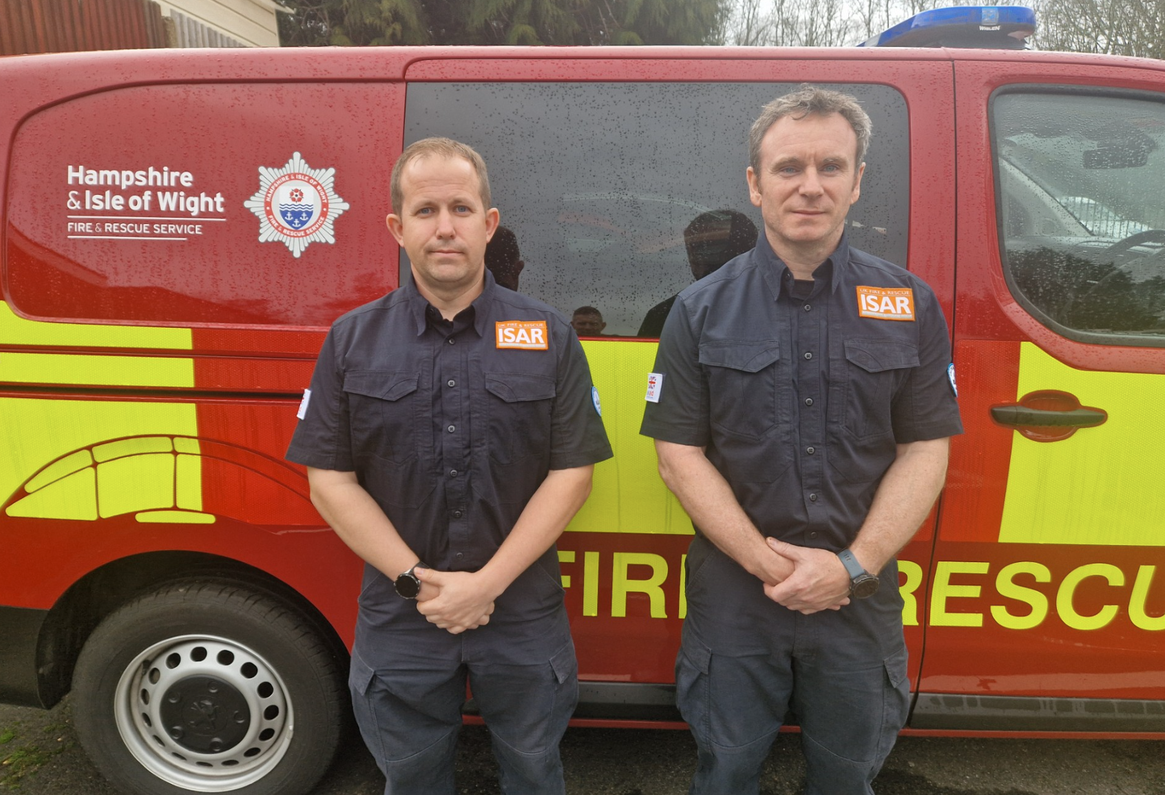 Hampshire firefighters return home following Mozambique deployment ...